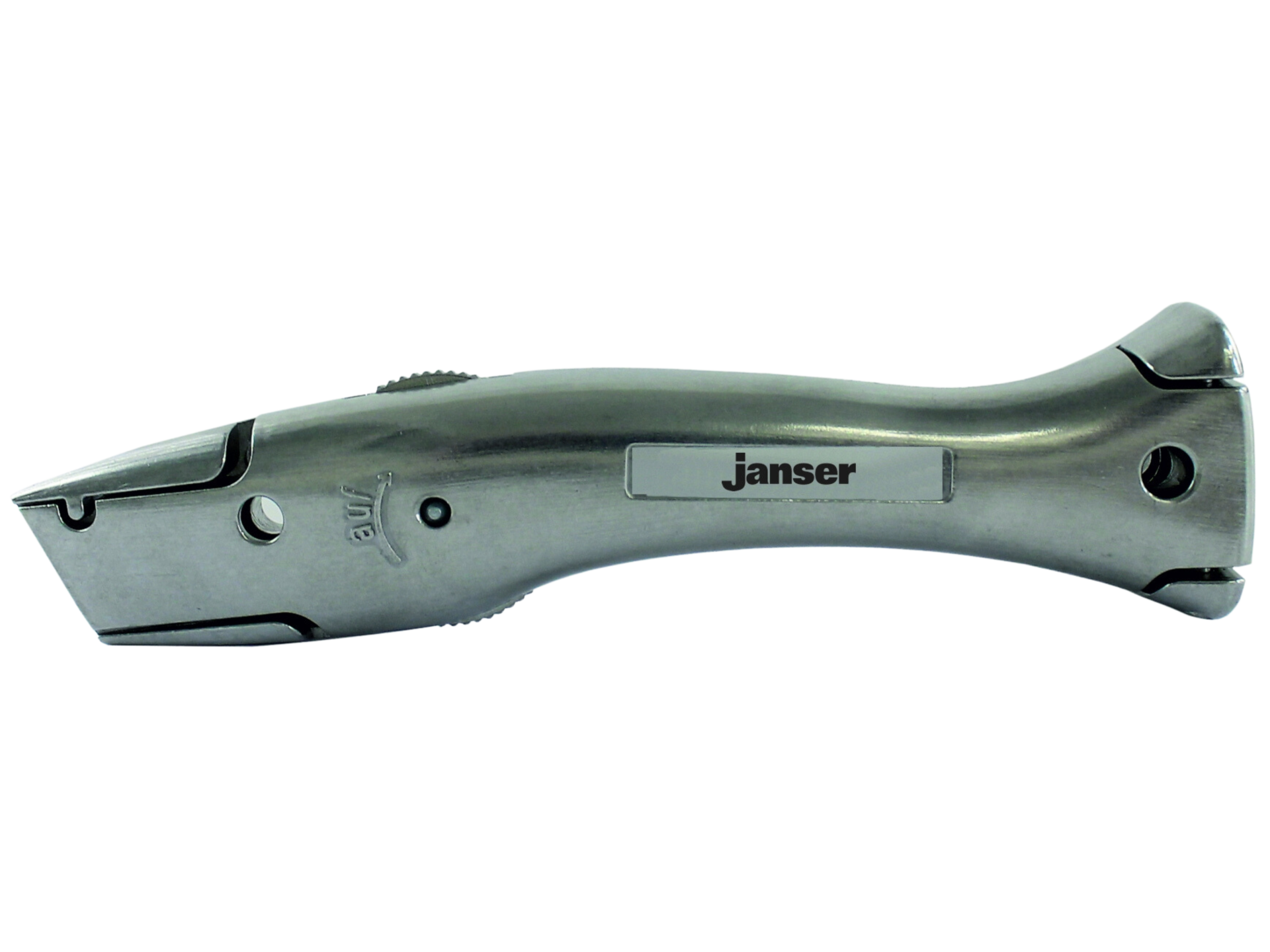 Dolphin Safety Knife | Aluminum, silver anodized | 262010200